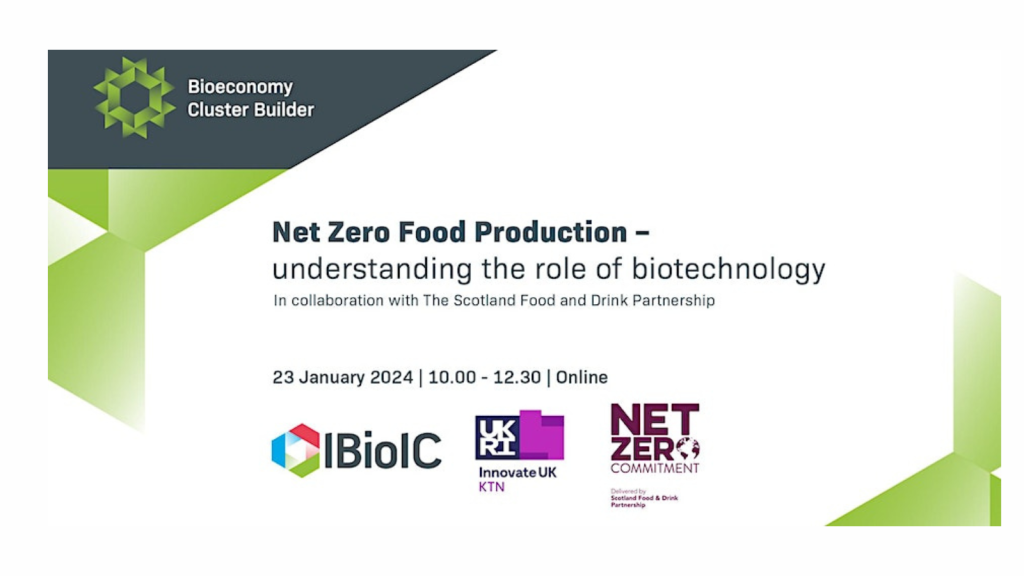 Net Zero Food Production – understanding the role of biotechnology ...
