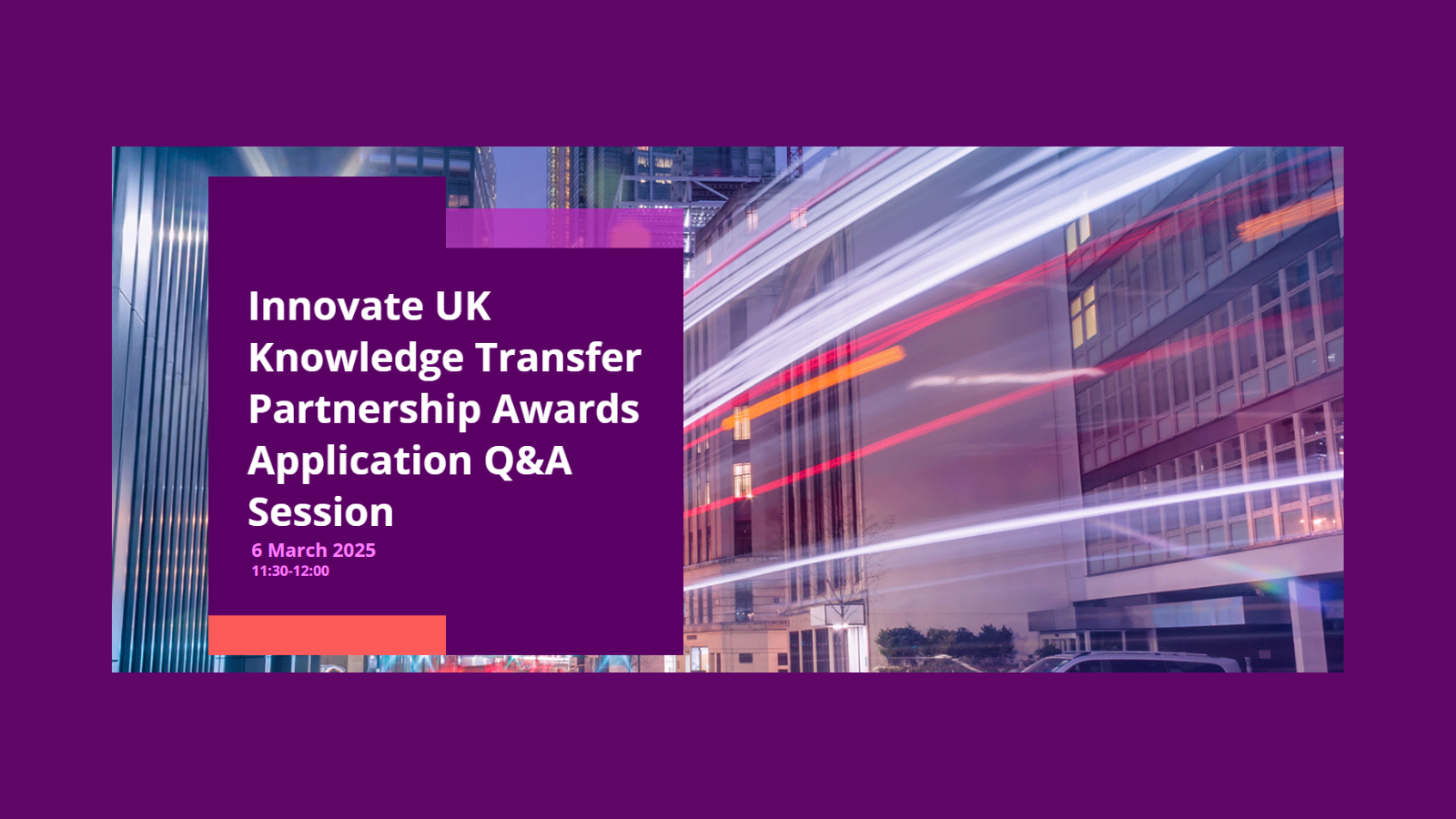 Innovate UK Knowledge Transfer Partnership Awards Application Q & A ...